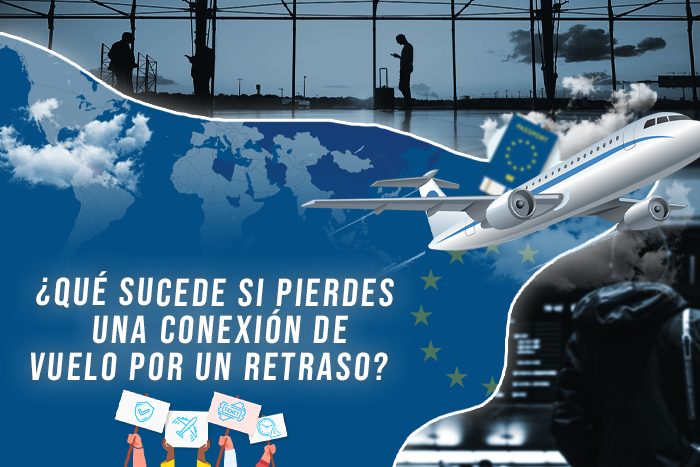 ¿Qué sucede si pierdes una conexión de vuelo por un retraso ...